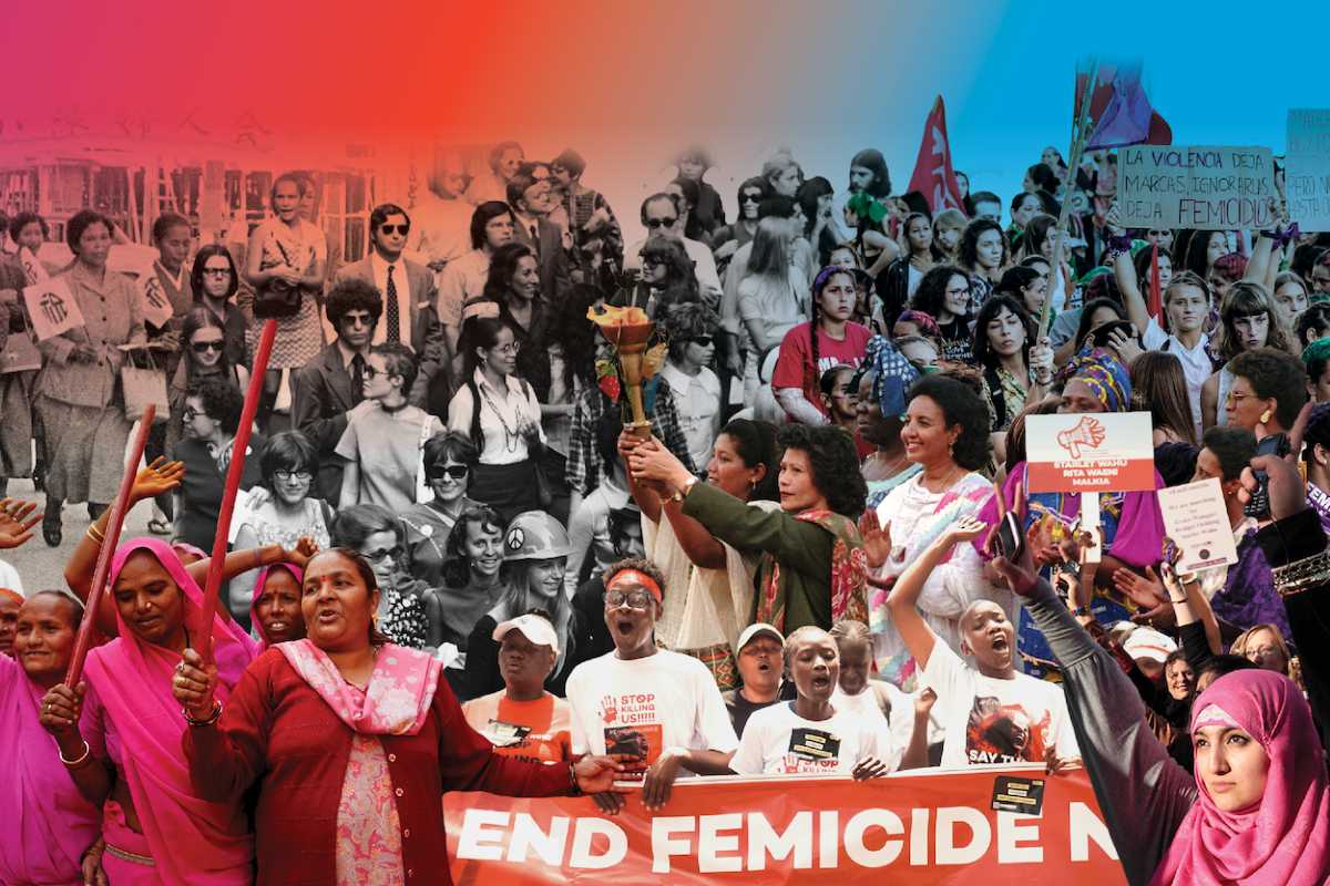 Never backing down: Women march forward for equal rights | UN Women ...